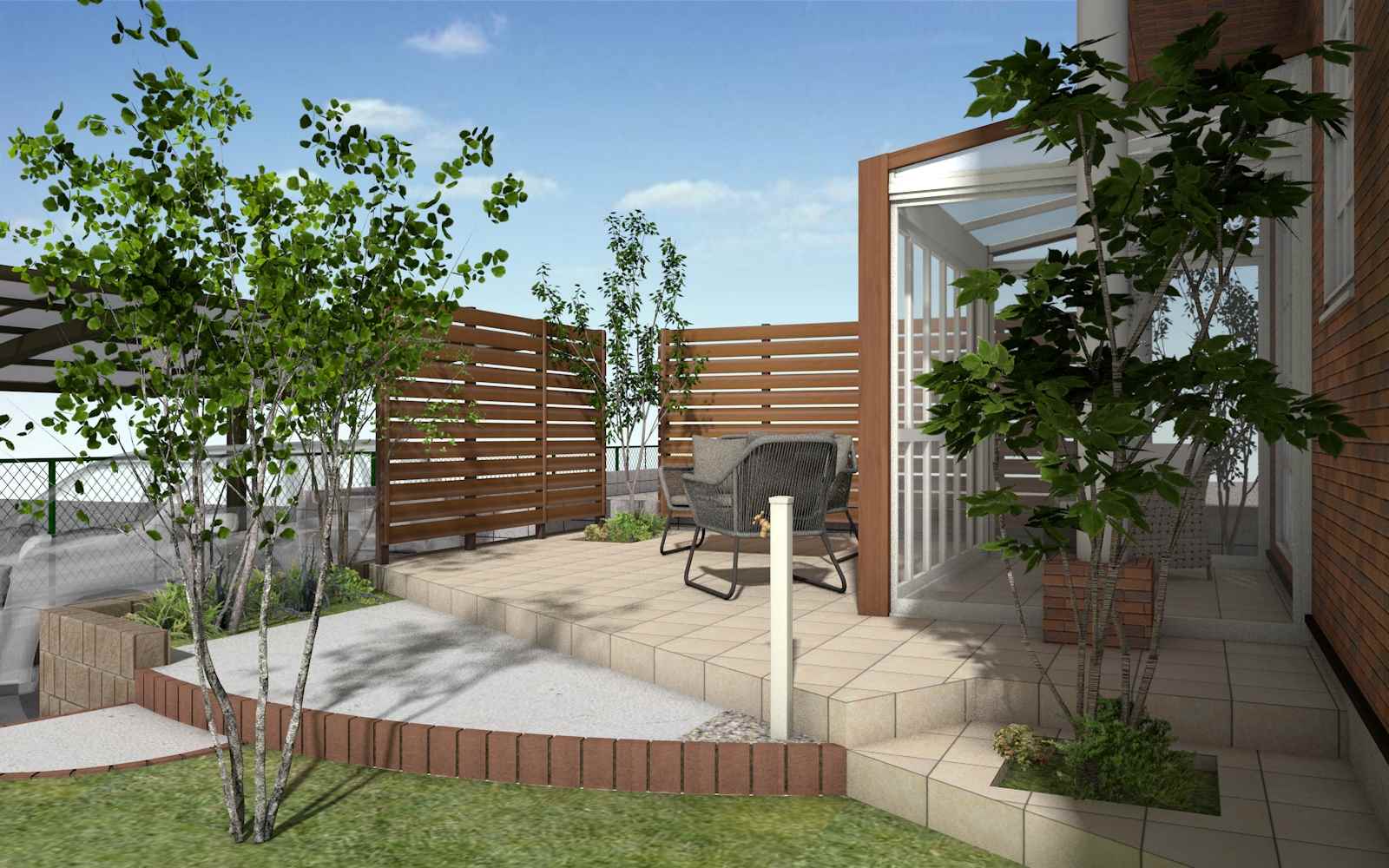 kinari no design methodとは？ 〚瀟洒な煉瓦のコンサバトリー〛の つくりかた。 | 一級建築士と叶える素敵なお庭｜千葉市 ...